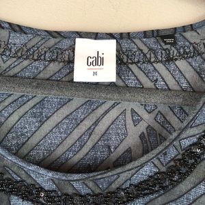 CAbi | Tops | Cabi Limited Edition Navy Beaded Tank Blouse M | Poshmark